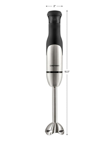 Chefman - Batidora de inmersión, Power Control- 300W – ChefmanMexico